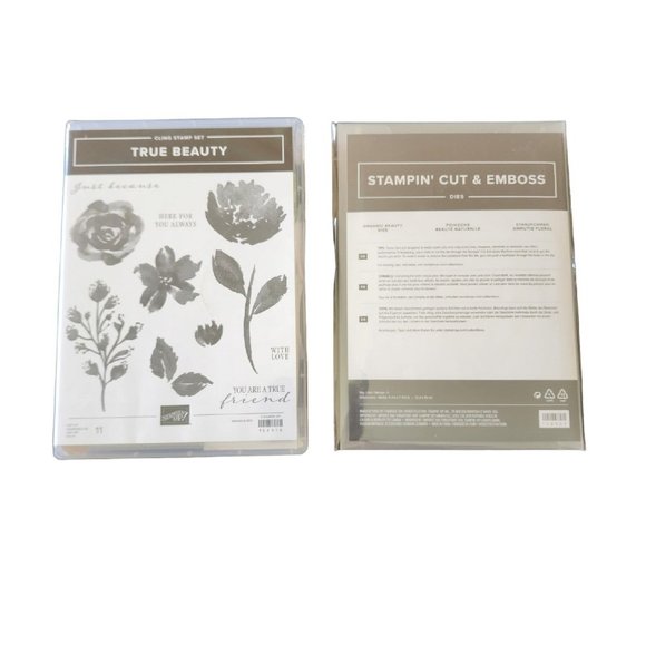 Stampin' Up! | Art | Stampin Up True Beauty Stamps Organic Beauty Dies ...
